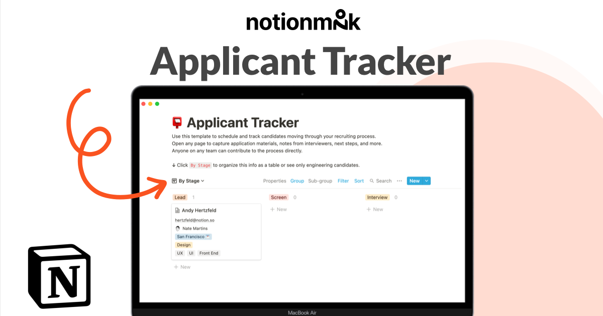 Notion Applicant Tracker Template: Easily Manage Job Applications