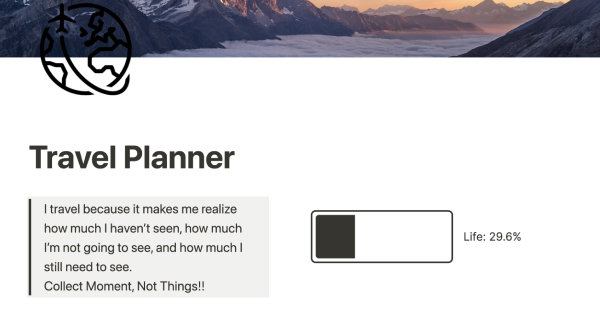 BoB Notion templates - 1 templates