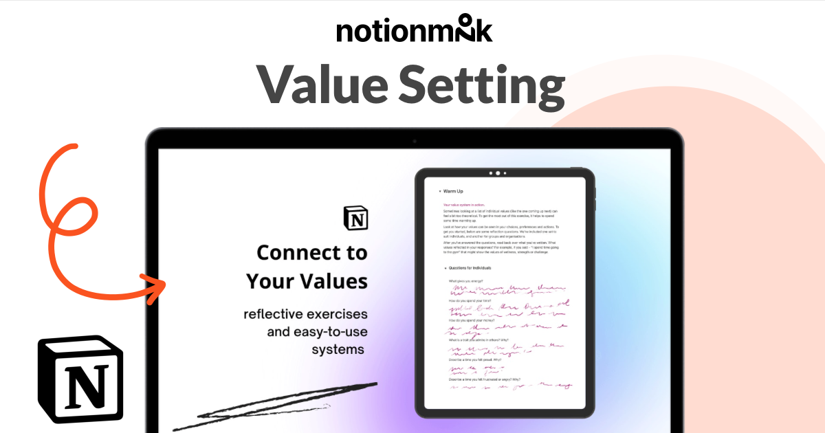 Simple Sorted's Value Setting Notion Template: Clarify Your Priorities and Make Better Decisions