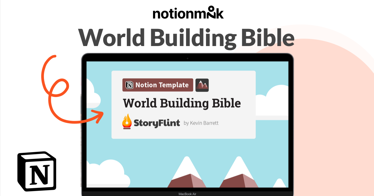 StoryFlint's world building bible Notion template