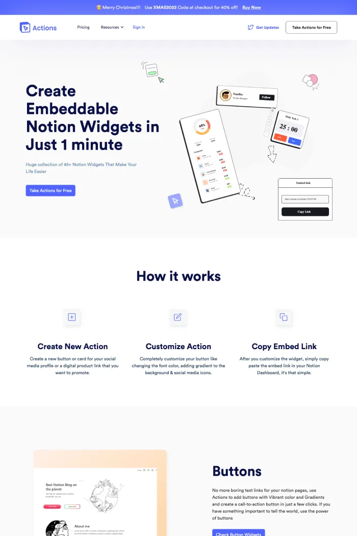 Action.so - Notion App