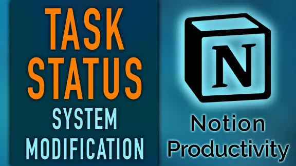 Better Project Management with Task Status in Notion Tutorial