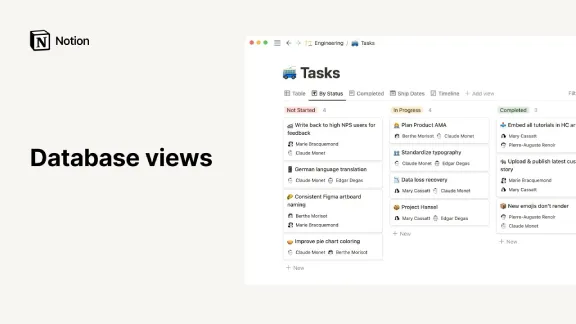 An Introduction into Databases in Notion Tutorial