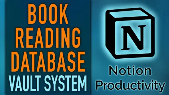Create a Book Reading Database in Notion Tutorial