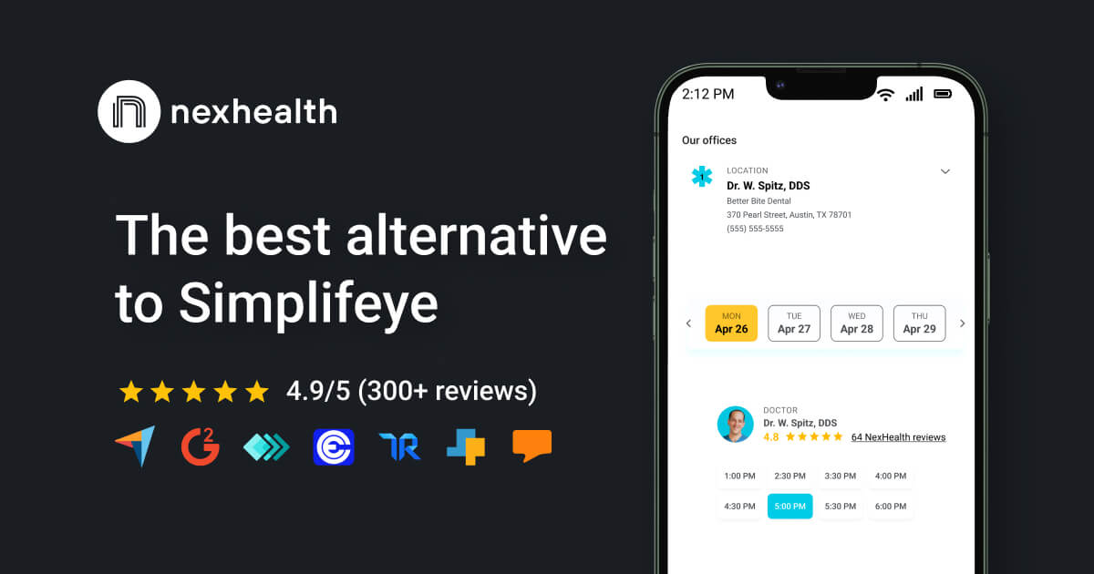 NexHealth Competitive Comparison | NexHealth
