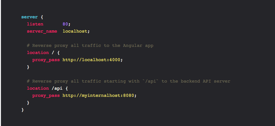 Baking Configuration into your Angular App Pie