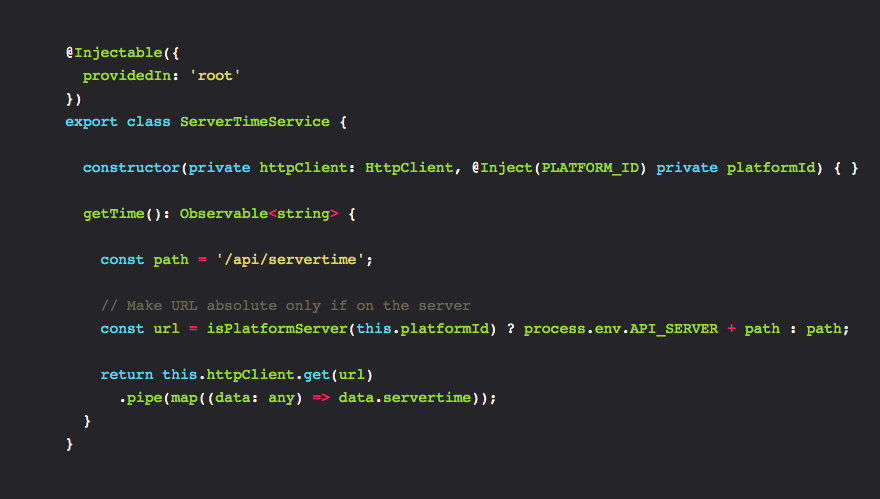 Baking Configuration into your Angular App Pie
