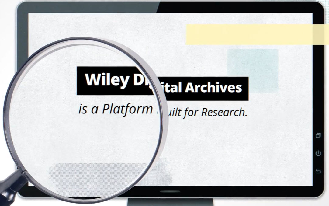About Wiley Digital Archives