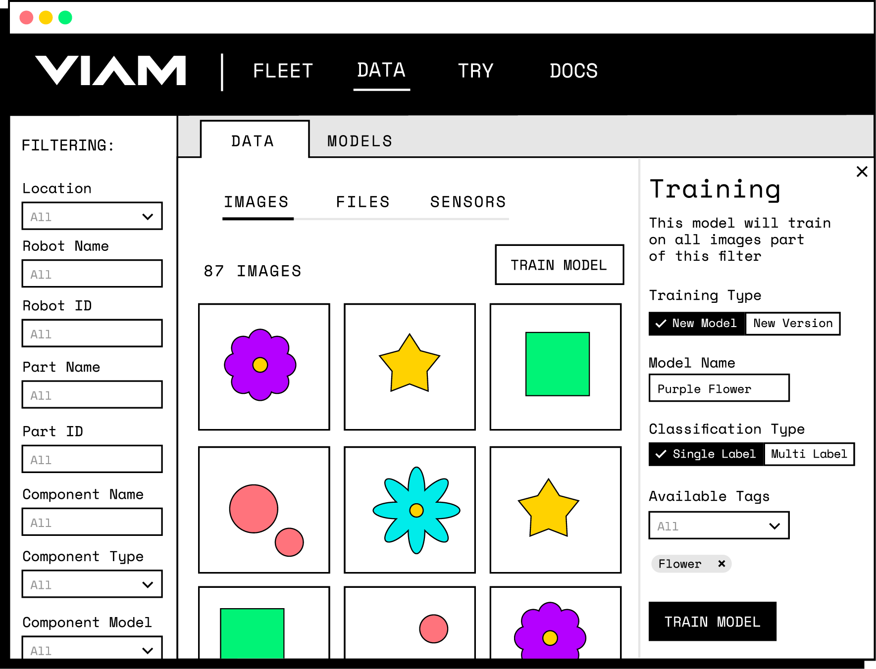 Viam | Machine Learning