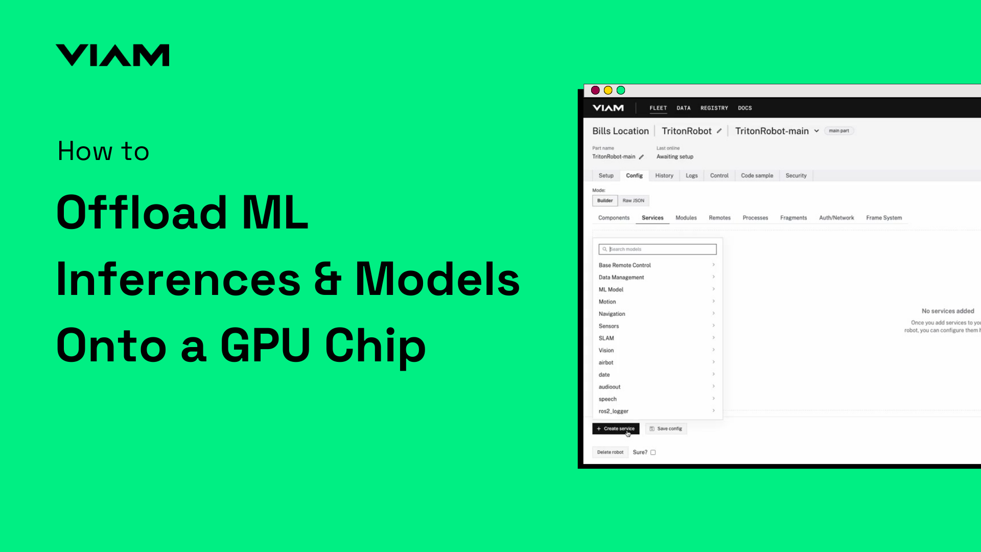 Accelerate ROS with Viam Data and Fleet Management