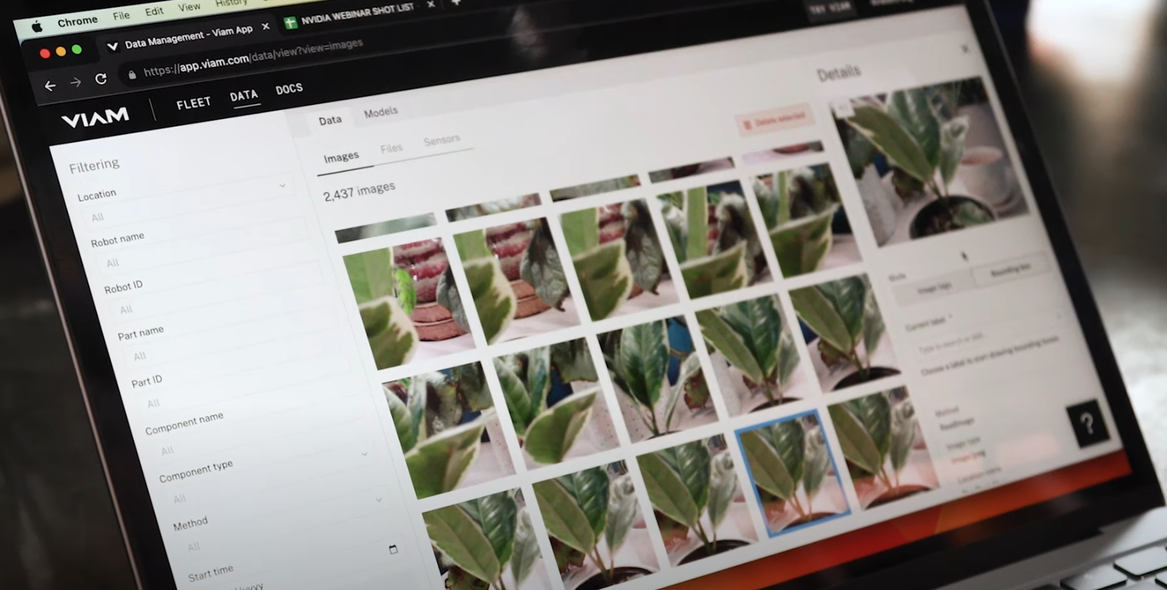 Viam Use Case | Data Analytics
