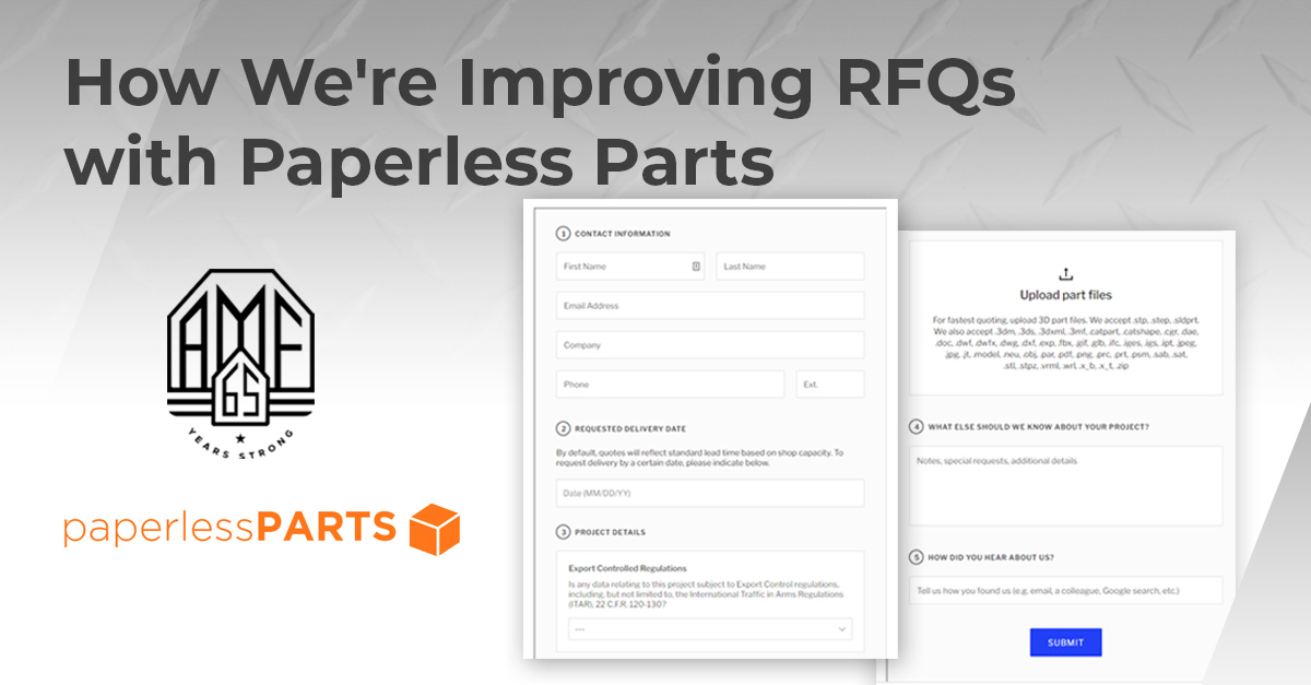 How We're Improving RFQs with Paperless Parts
