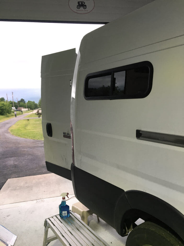 DIY Van Conversion | Window Install + Window Framing