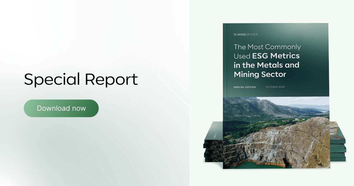 The Most Commonly Used ESG Metrics in the Metals and Mining Sector