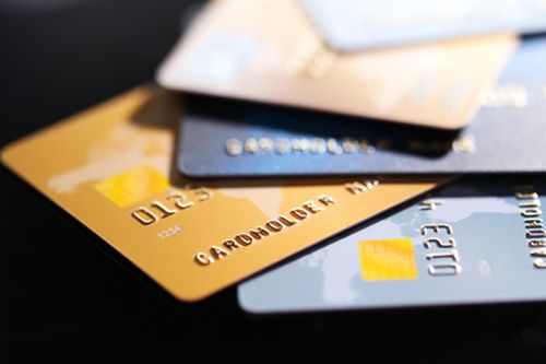 EC card and credit cards, ATMs