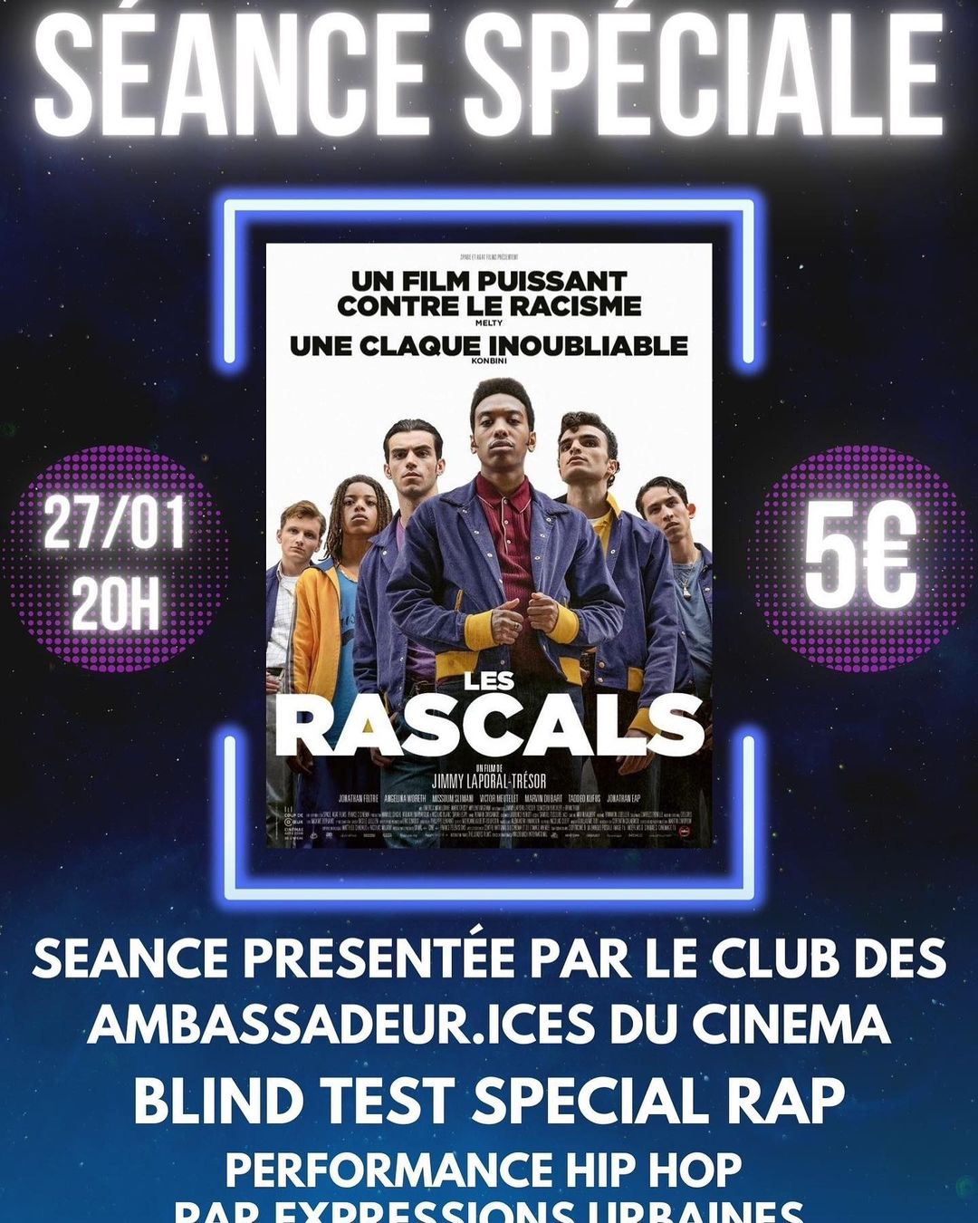 Performance Hip-hop à la projection des Rascals - Actualités d ...