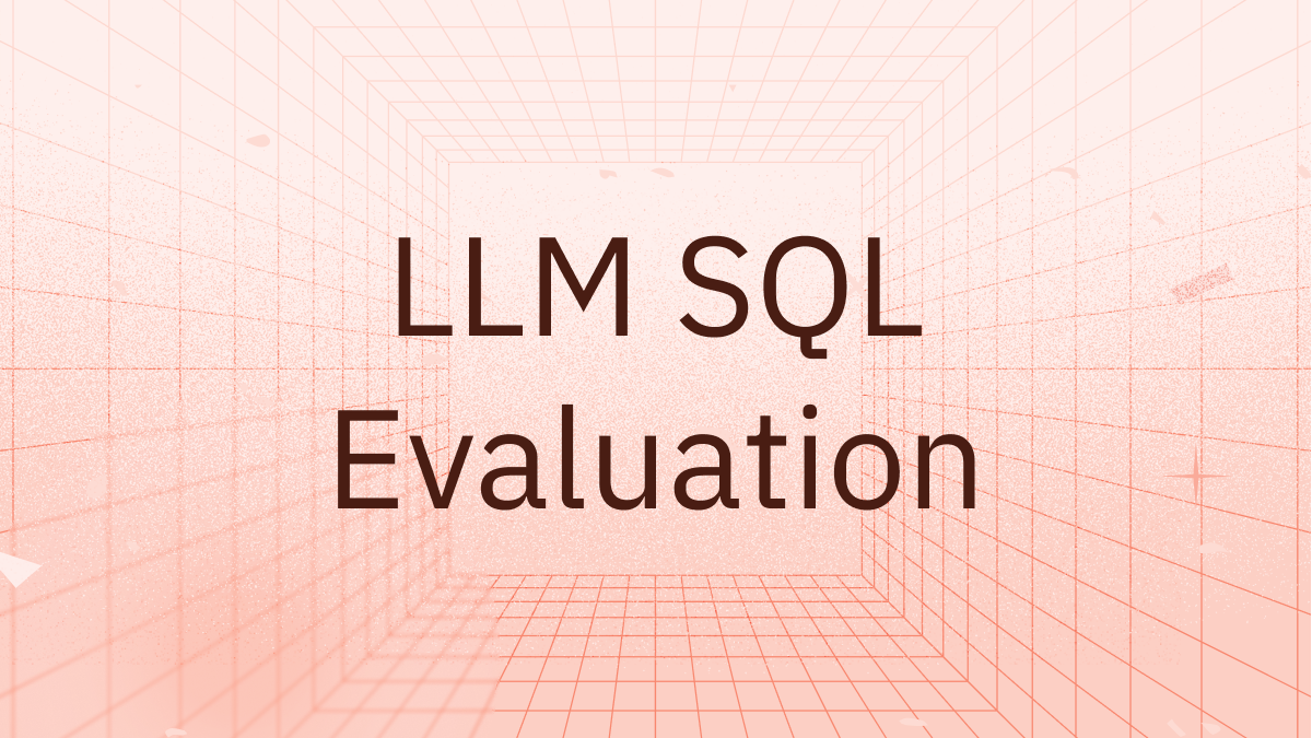How We Evaluate Llms For Sql Generation 