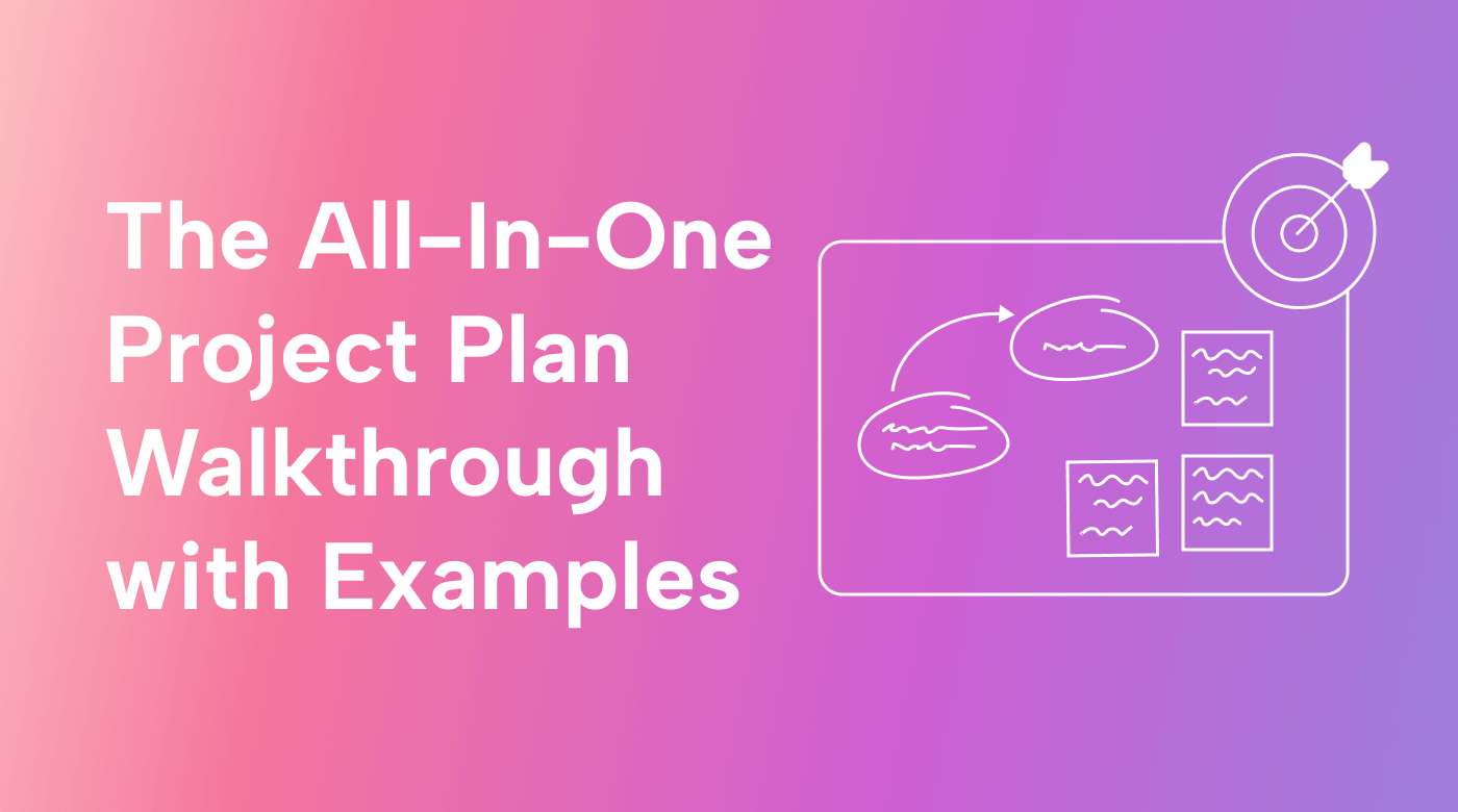 The All In One Project Plan Walkthrough With Examples Motion Motion