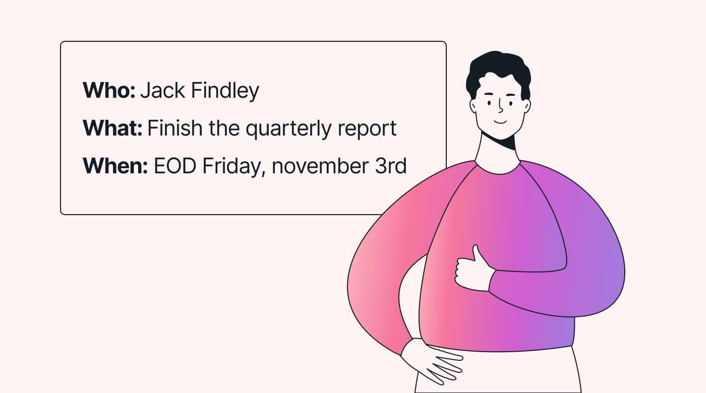 How to Write Better Action Items for Increased Productivity | Motion ...