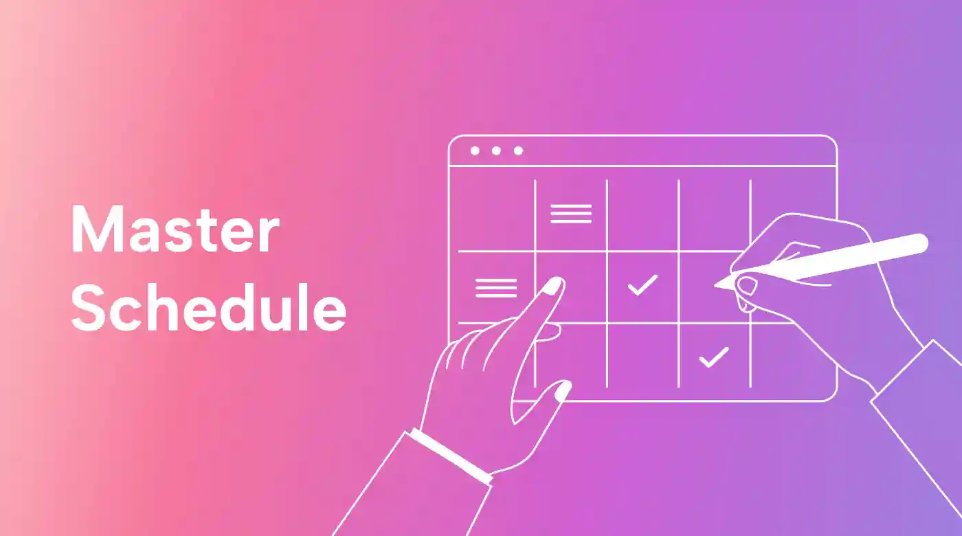 Master Schedule: Why It’s Necessary for Project Management | Motion ...
