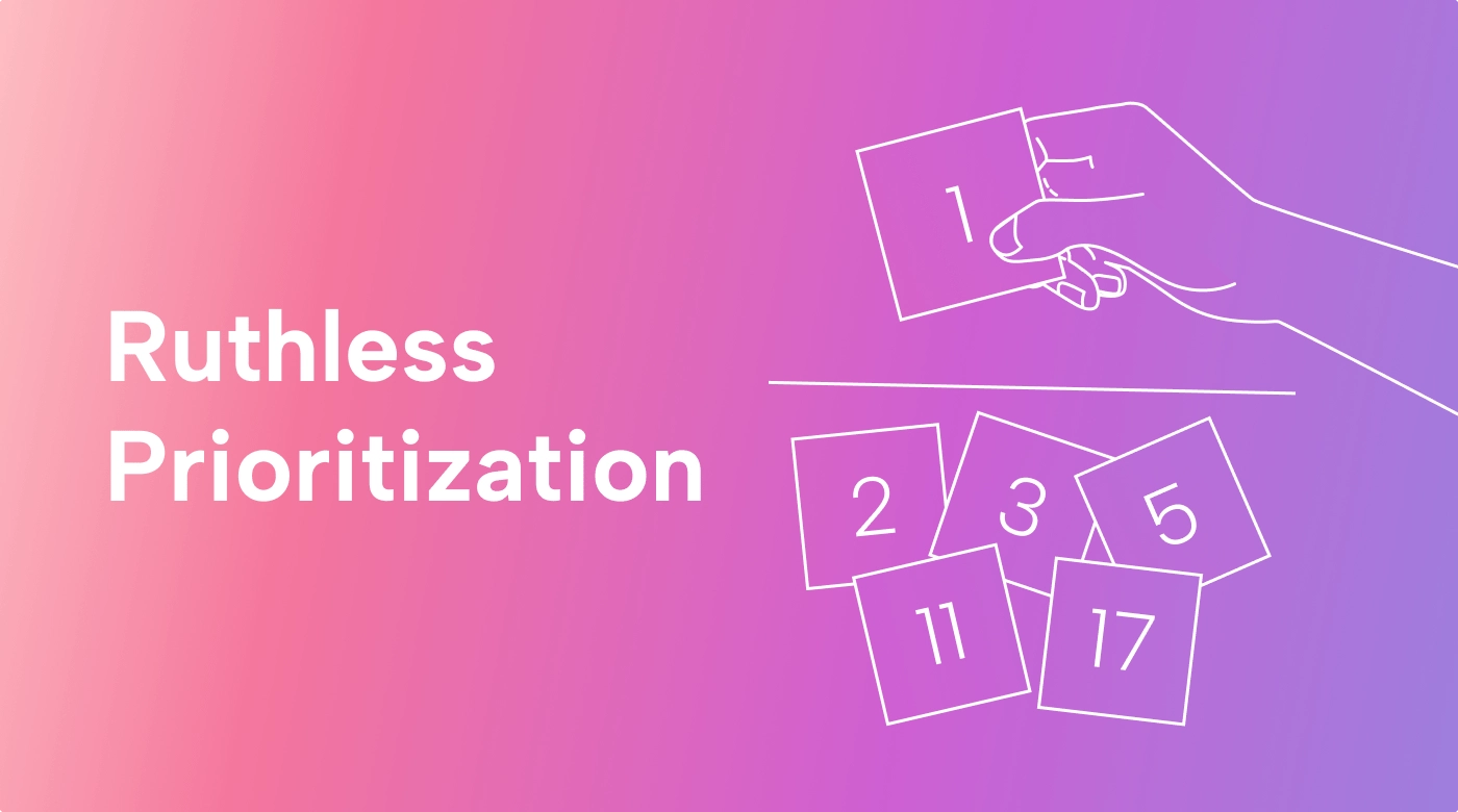 How to Master Ruthless Prioritization | Motion | Motion