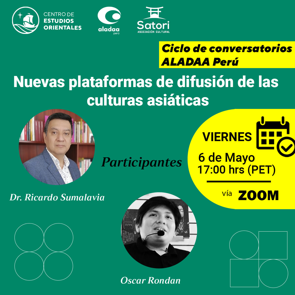 Centro de Estudios Orientales - Conversatorio| Nuevas plataformas de ...