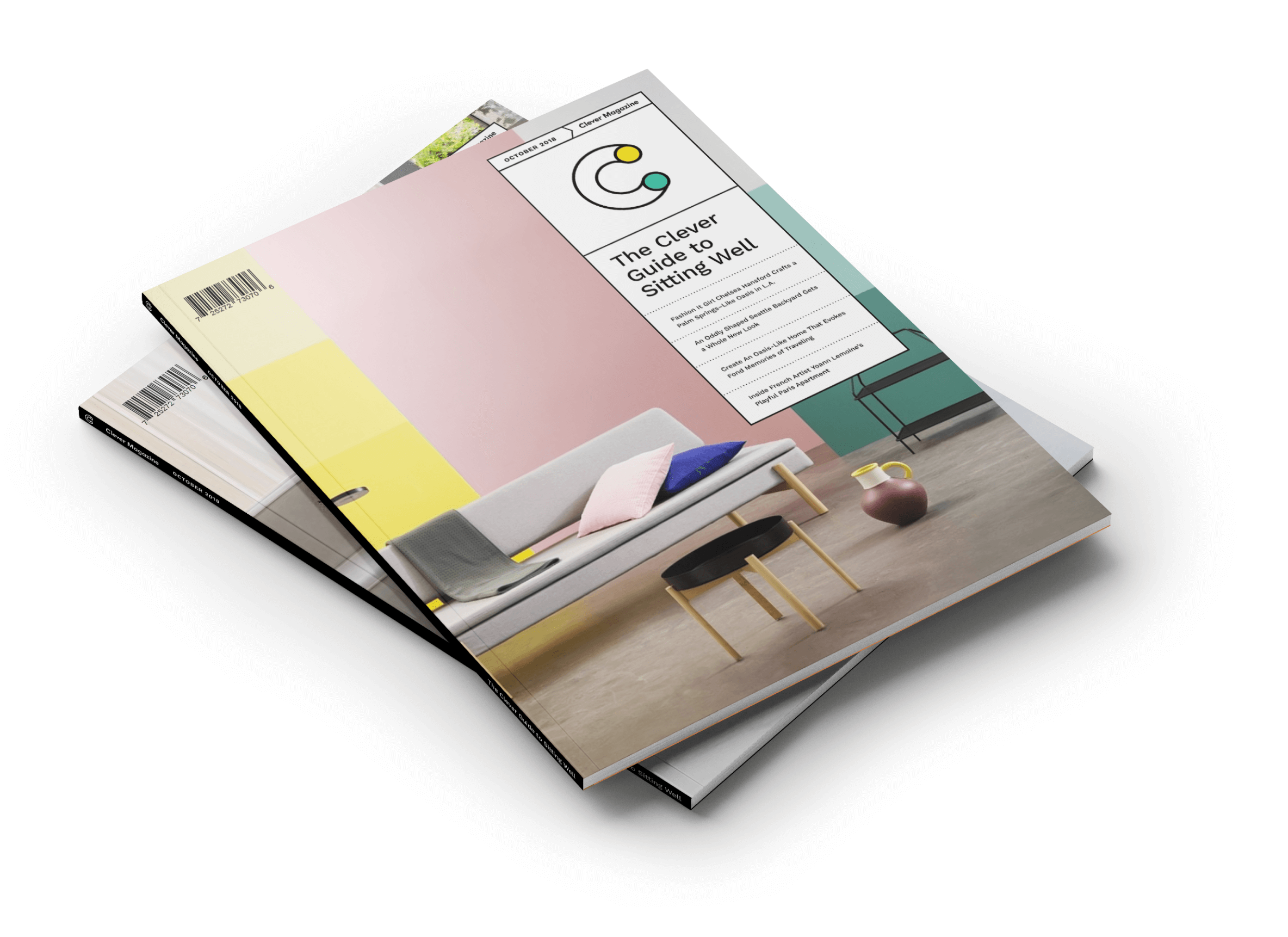 Clever Magazine Brand & Website Designed by David McGillivray