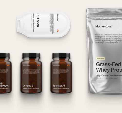 Momentous Brand Designed by David McGillivray