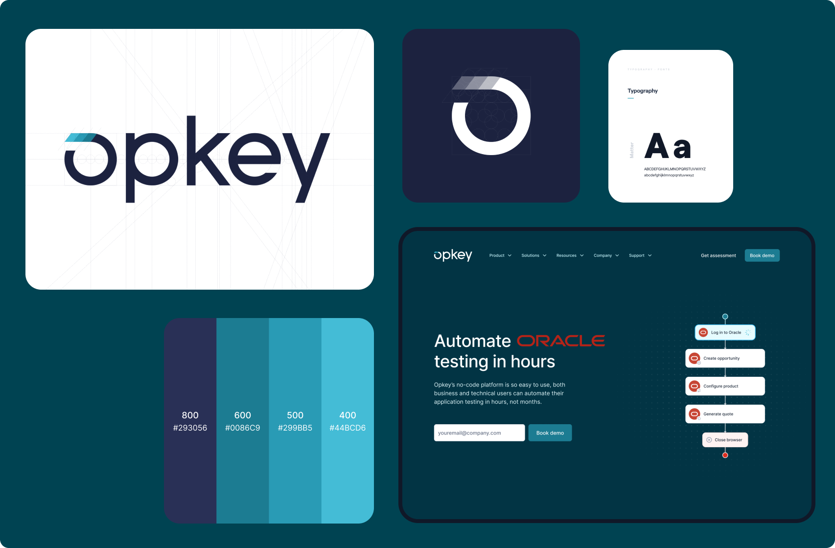 Opkey B2B rebrand | Forge Studio | San Francisco-based UI/UX Product ...