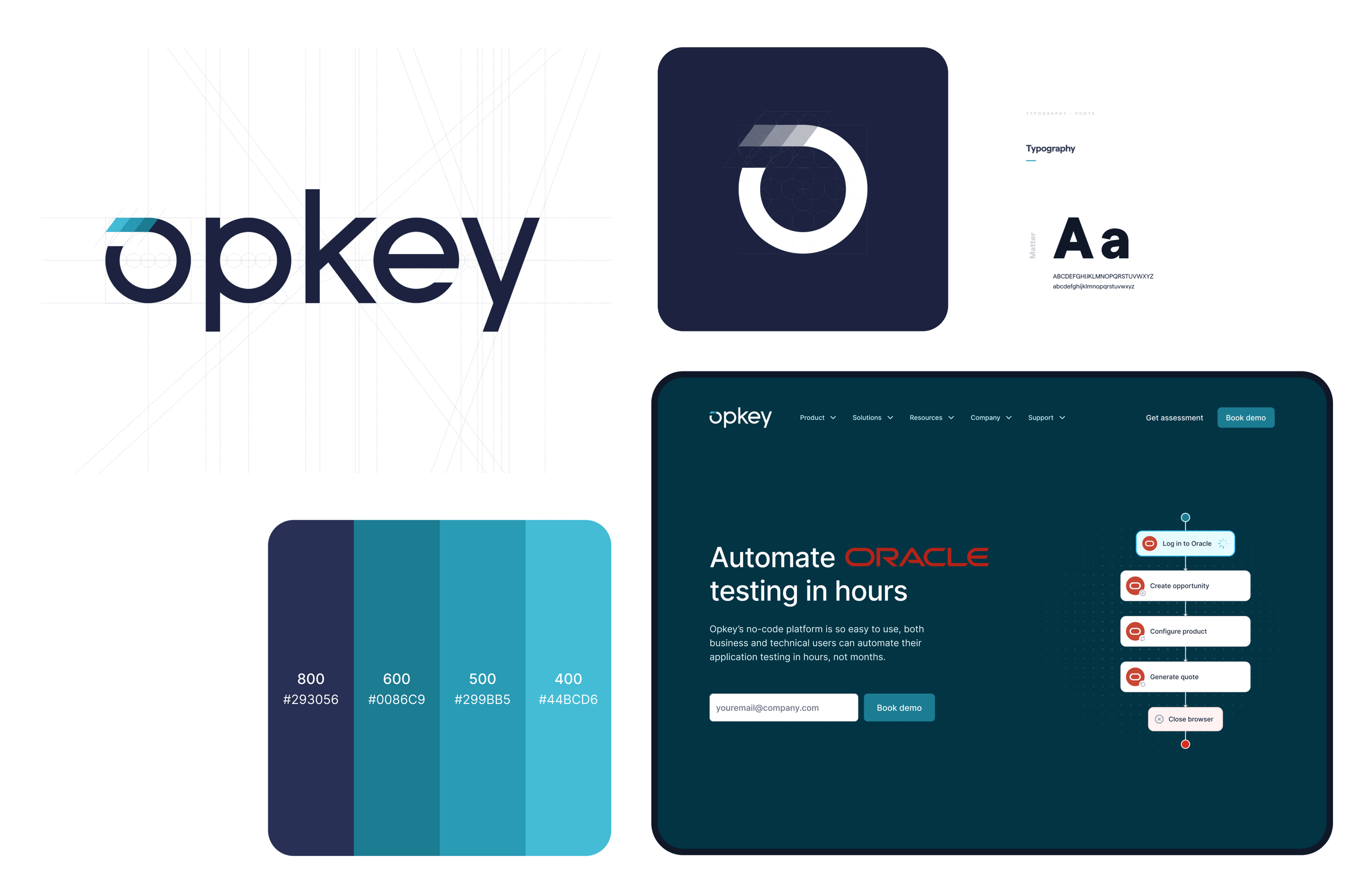 Opkey B2B rebrand | Forge Studio | San Francisco-based UI/UX Product ...