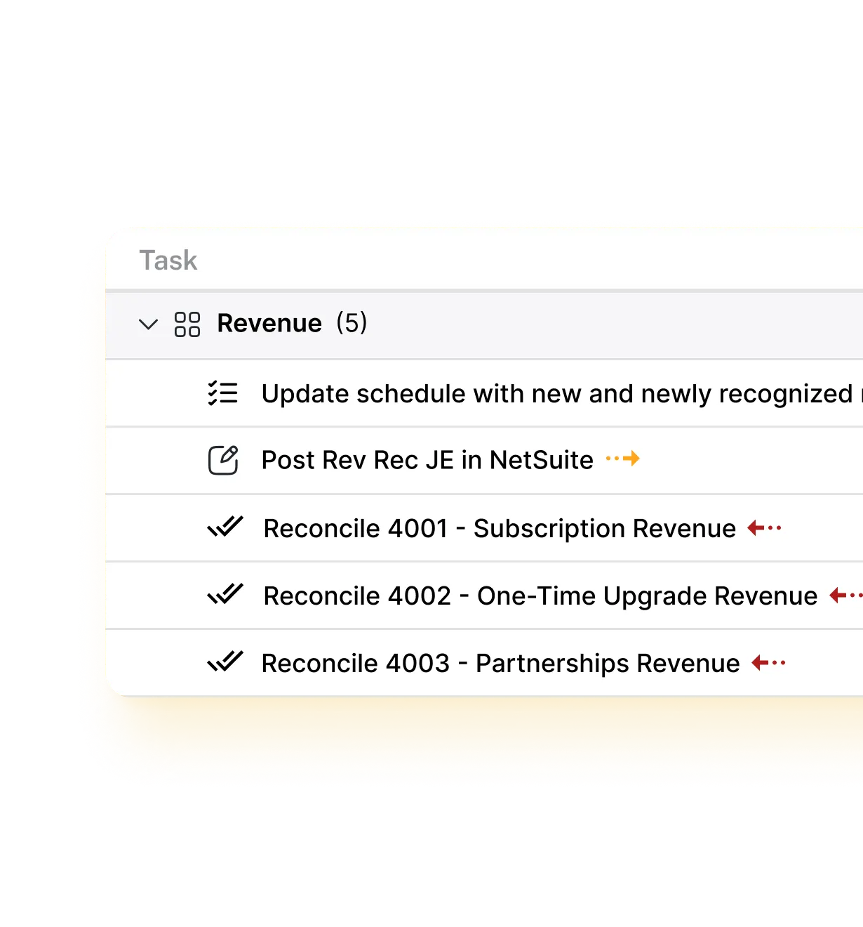 Reconcile — Product | Numeric