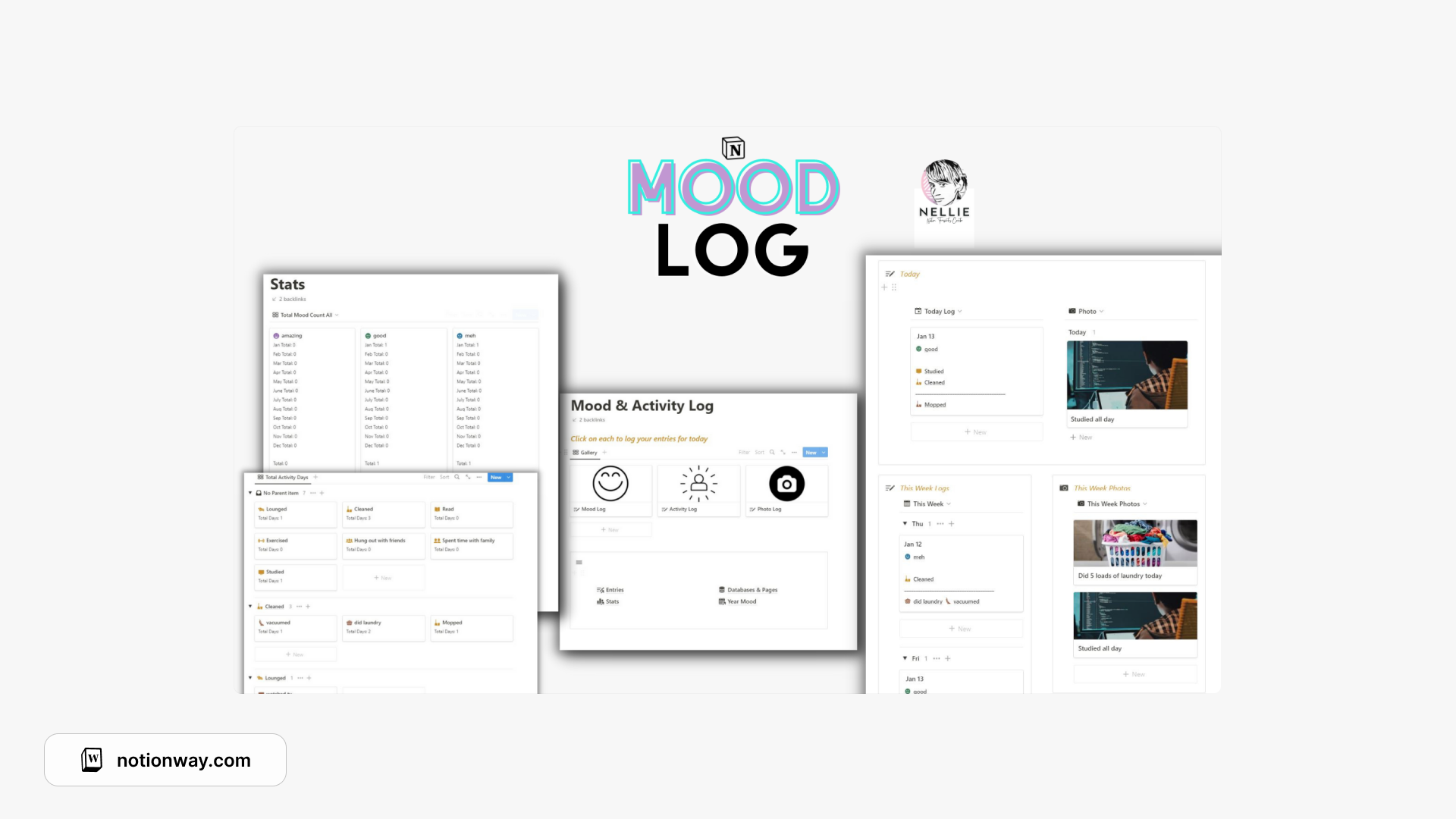 10+ Best Notion Mood Trackers Templates (Free & Aesthetic)