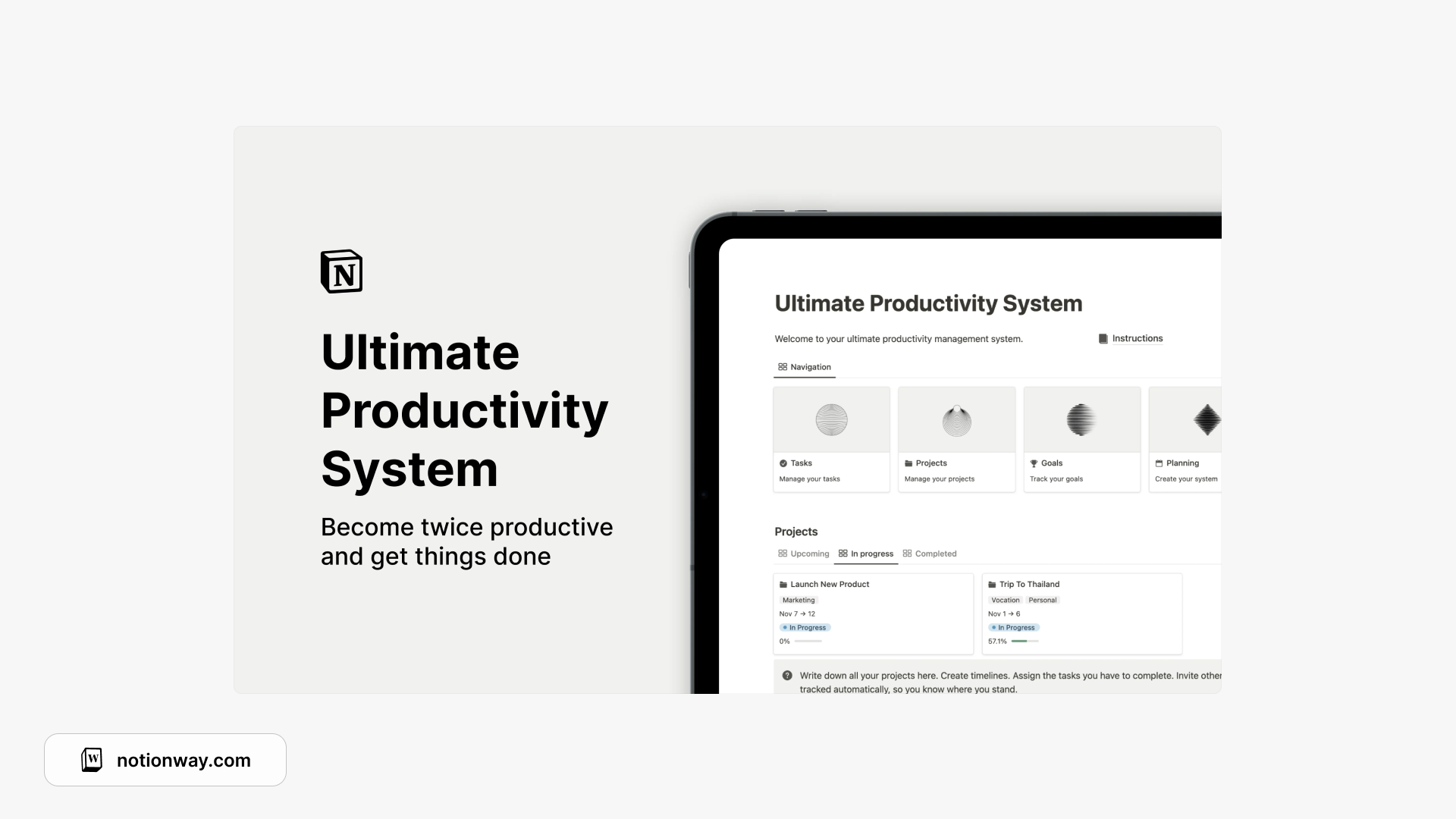 15+ Best Notion Productivity Templates (Free & All-In-One)