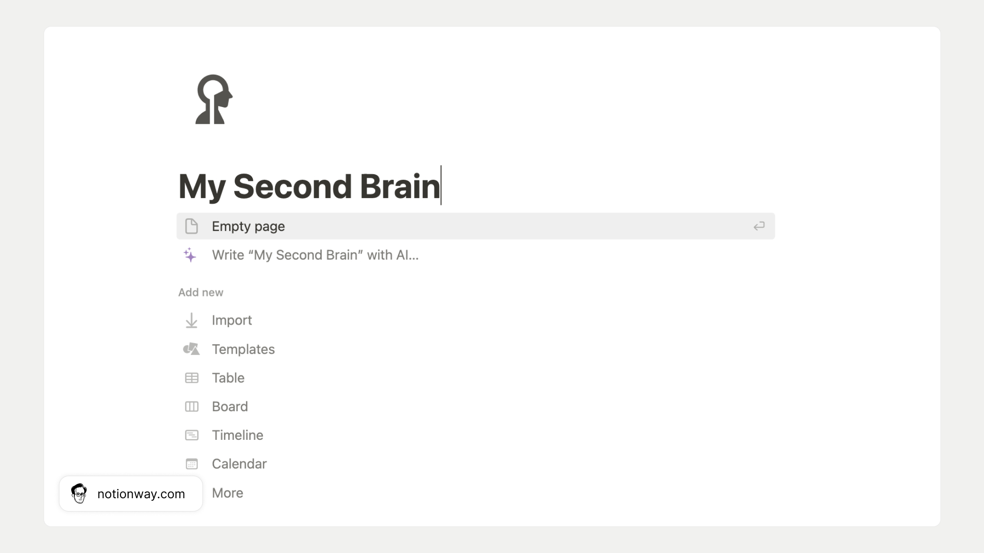 Build a Second Brain in Notion (Award-Winning Template)
