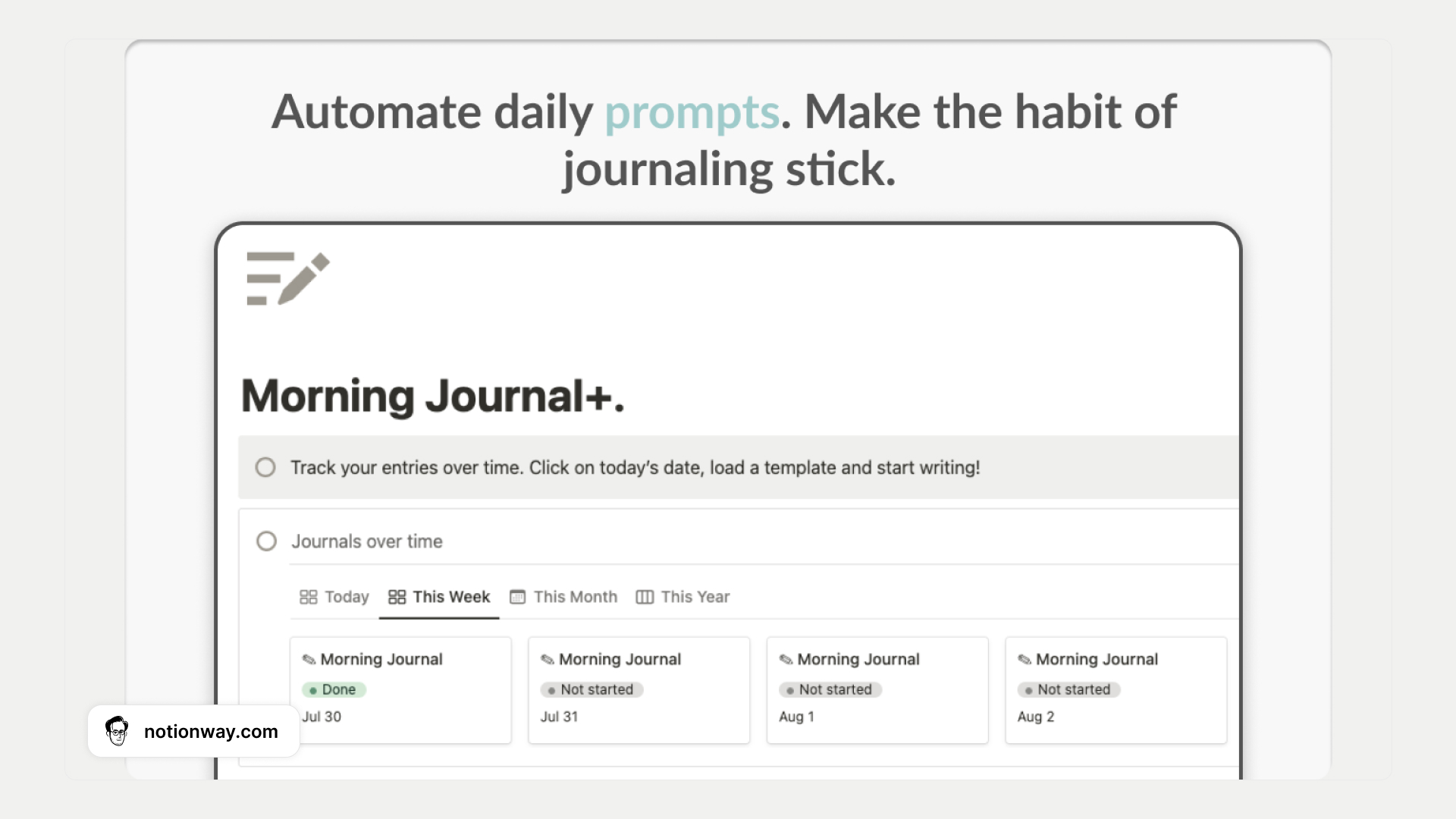 The 10 Best Notion Journal Templates (Daily, Diary, Reflection & More)
