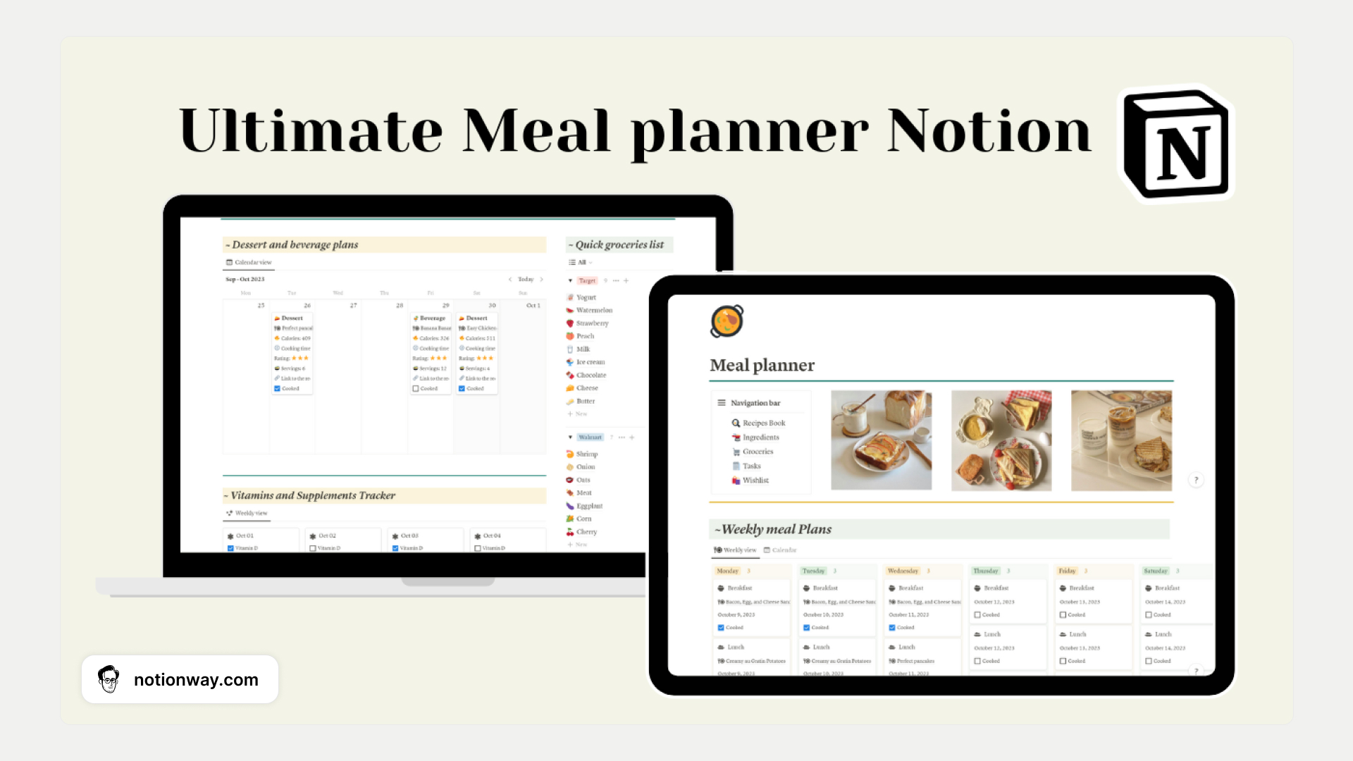 The 16 Best Notion Meal Planner Templates (Free & Paid)