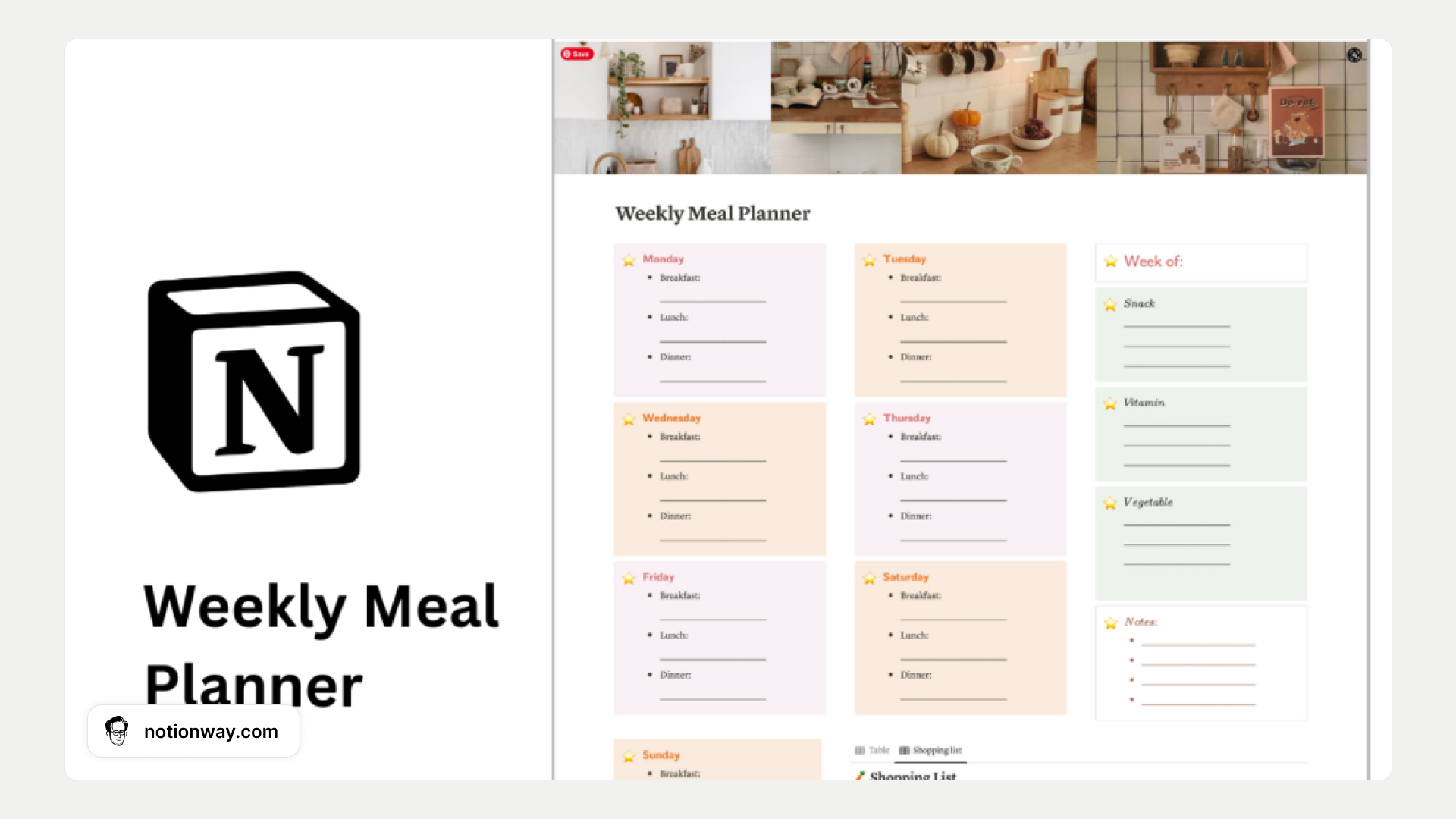 The 16 Best Notion Meal Planner Templates (Free & Paid)