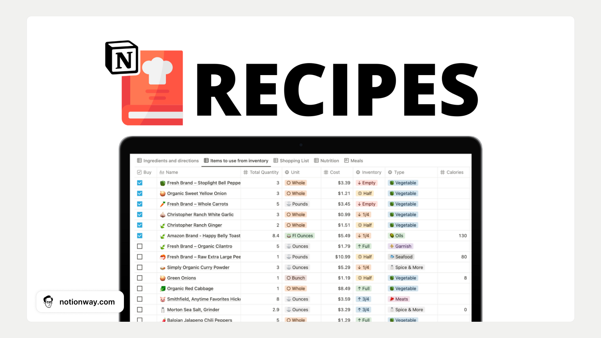 The 10 Best Notion Recipe Templates