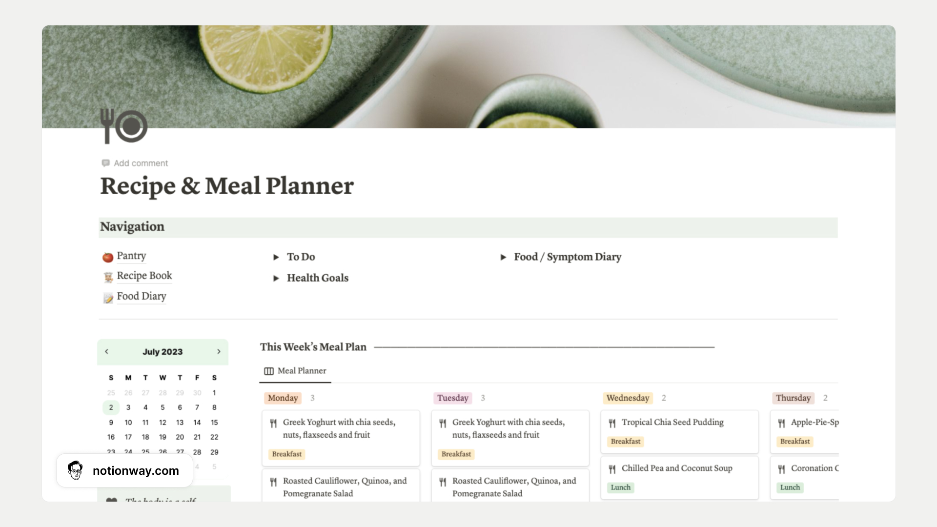 The 10 Best Notion Recipe Templates