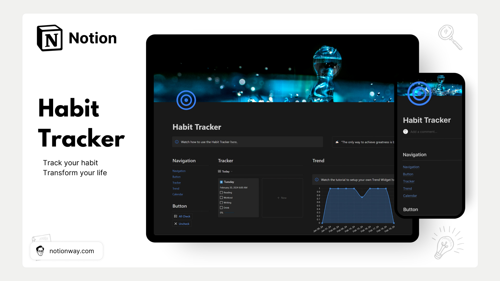 15 Free & Aesthetic Notion Habit Tracker Templates (2024)