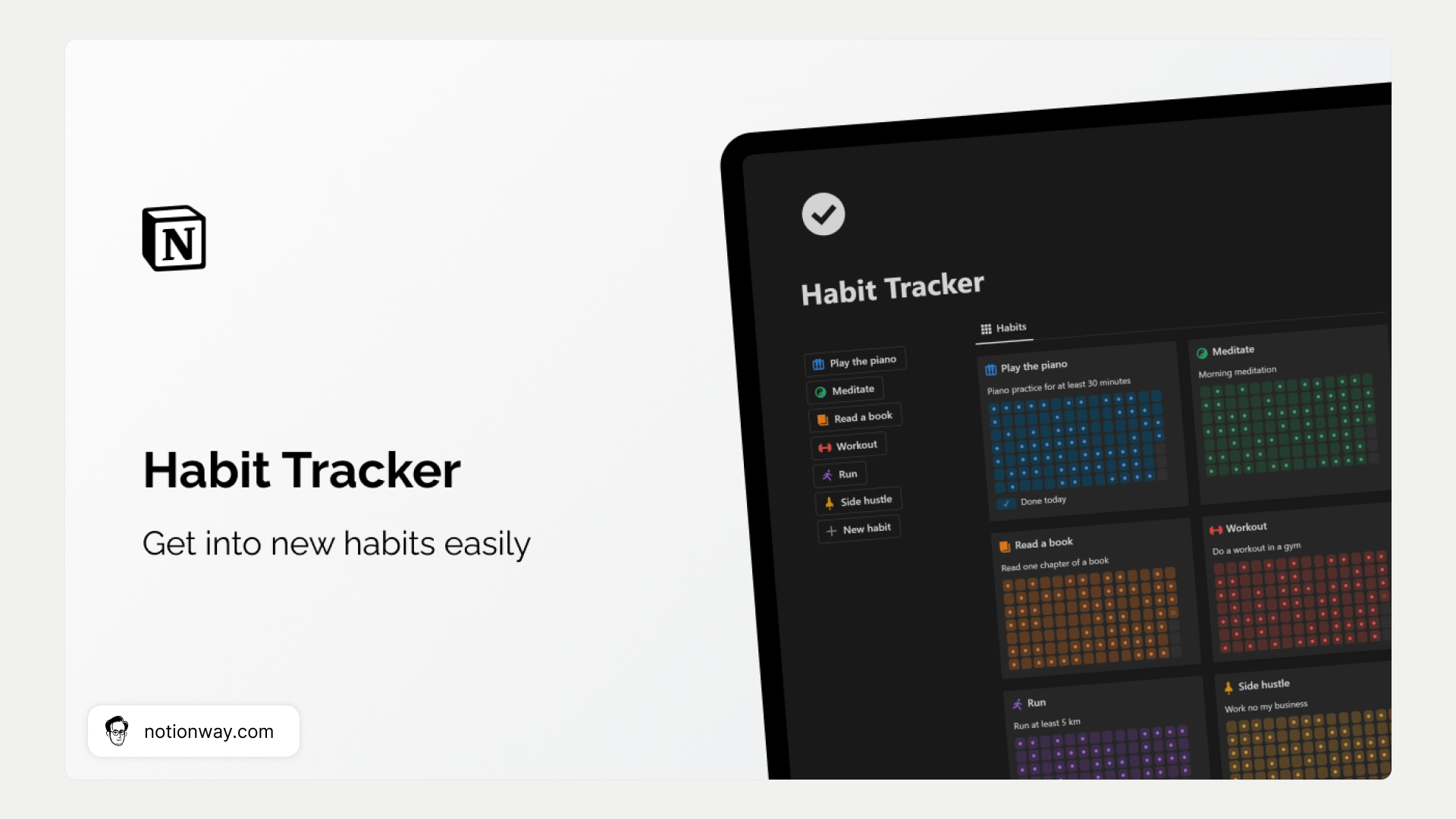 15 Free & Aesthetic Notion Habit Tracker Templates (2024)