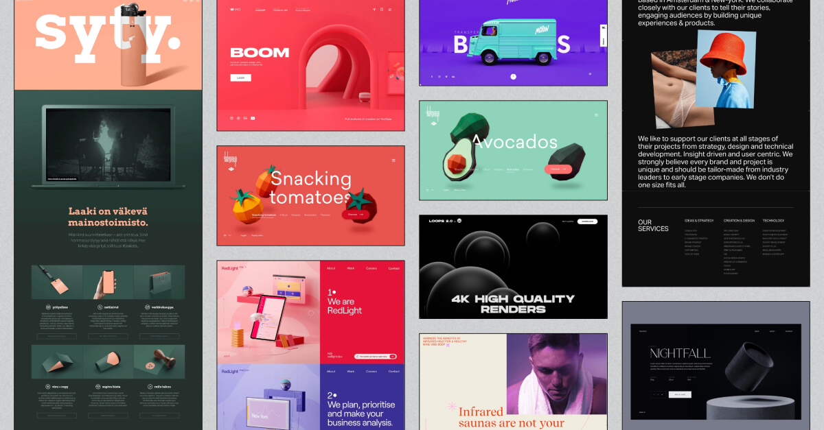 The best web design inspiration to spark creative ideas | Stunning ...