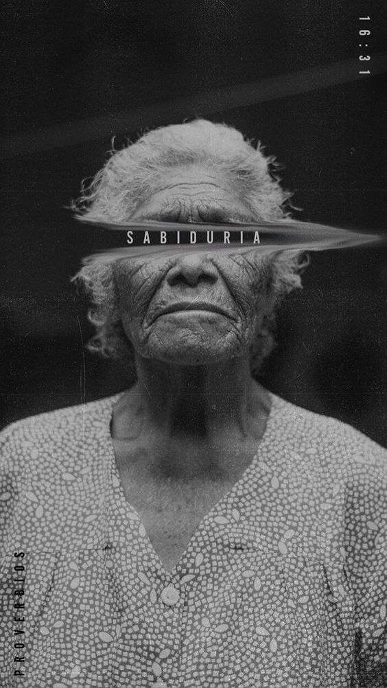 Grainy B&W portrait photo with liquify effect on eyes | Photo & image ...