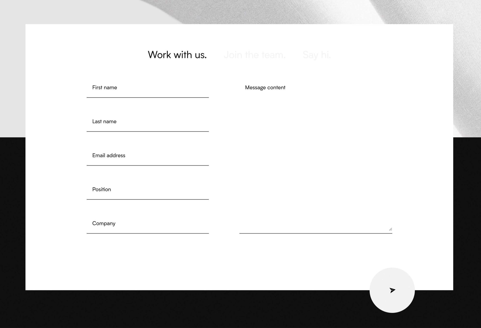 Form design inspiration, ideas and examples for web design and UI ...