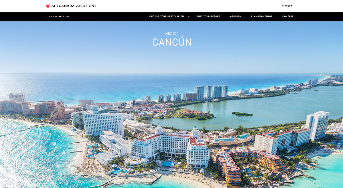 Cancún | Dream of Sun | Air Canada Vacations