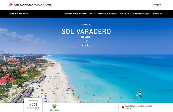 Sol Varadero Beach | Air Canada Vacations