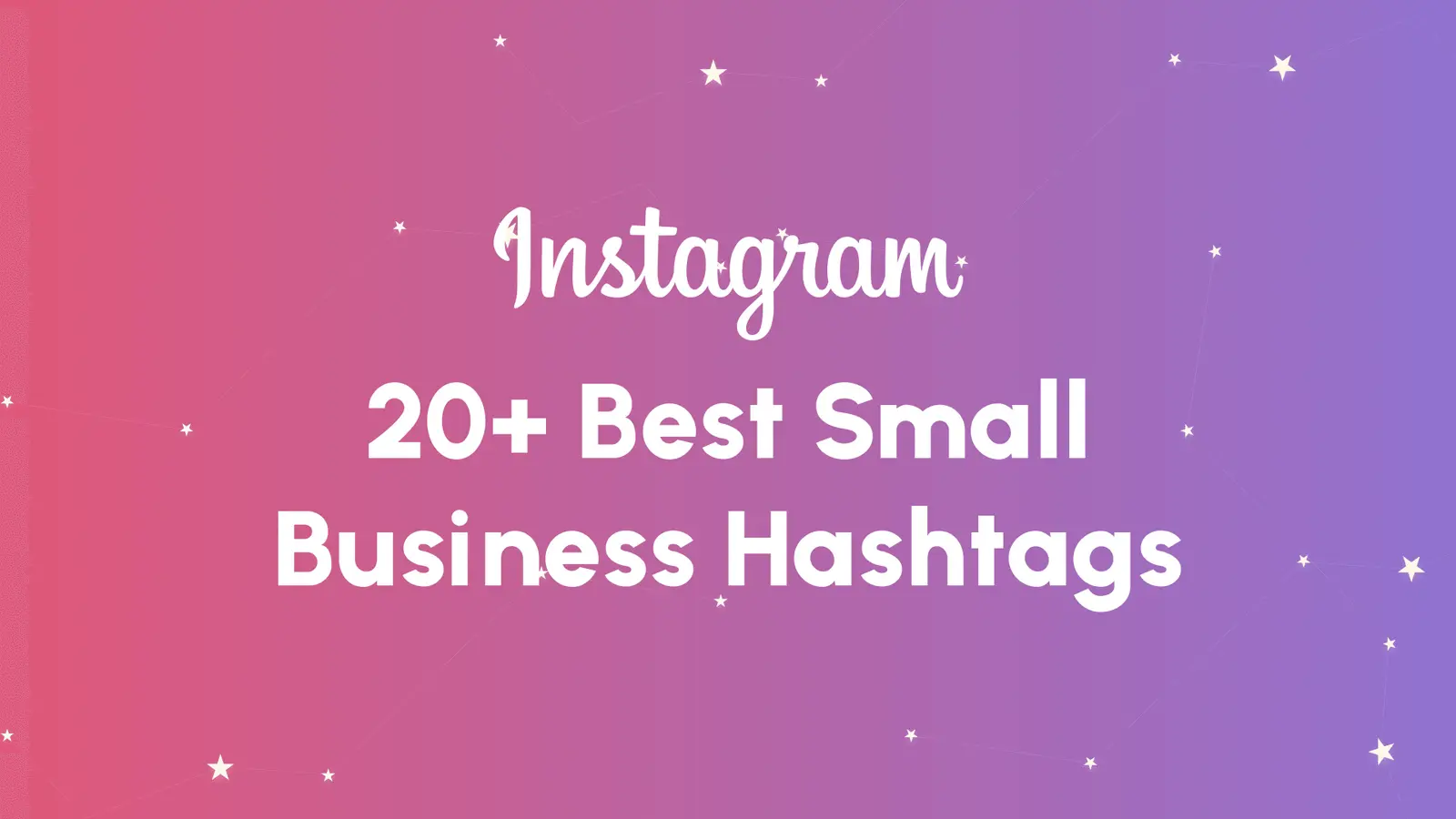 20+ Instagram Small Business Hashtags in 2024 | Slam Media Lab