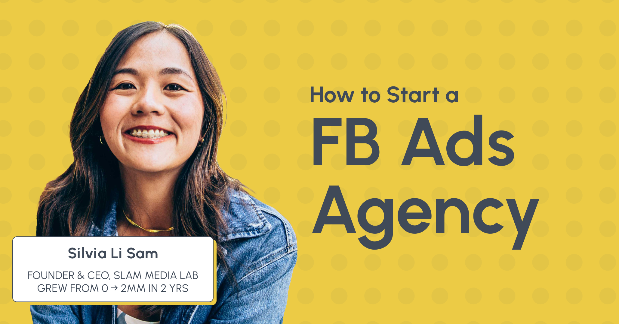 How to Start a Facebook Ad Agency [Course + Examples + Templates ...