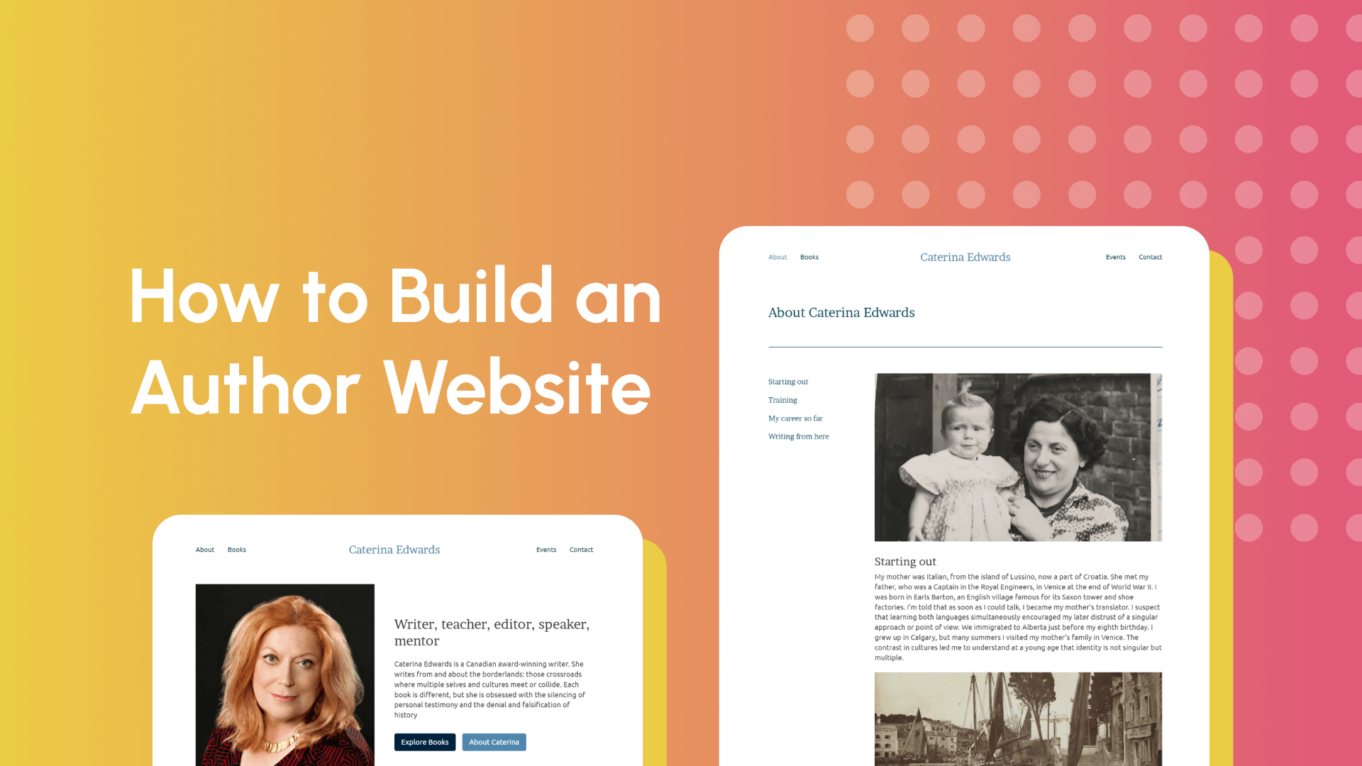 How to Build an Author Website to Gain Readers, Maximize Online ...