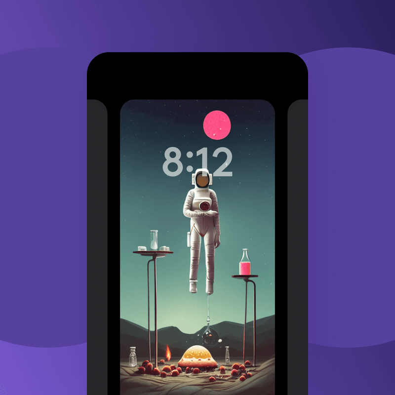 Photoleap Blog - How to create your own custom wallpaper for iOS 16